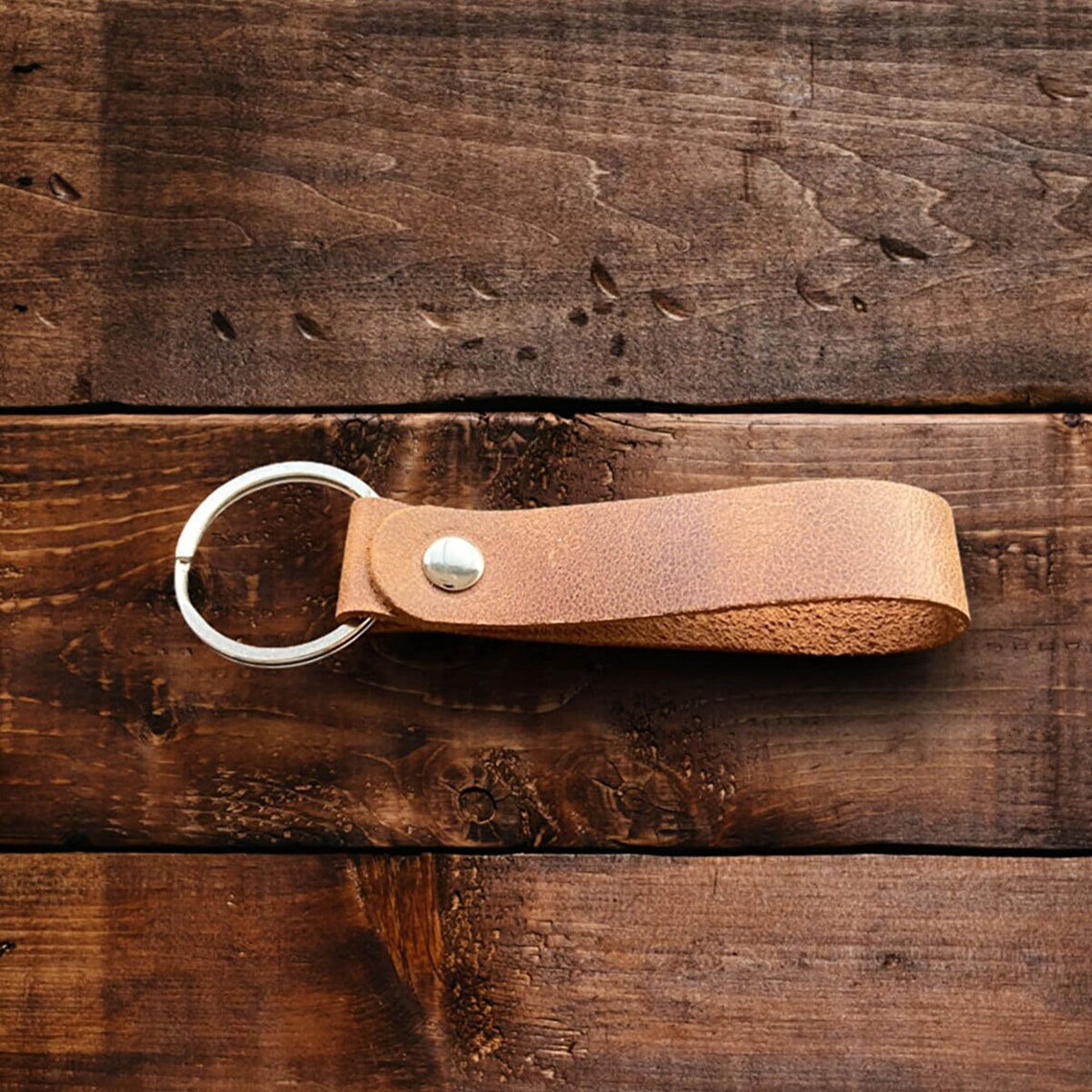 Personalized Leather Keychain Handmade Leather Keychain - Etsy