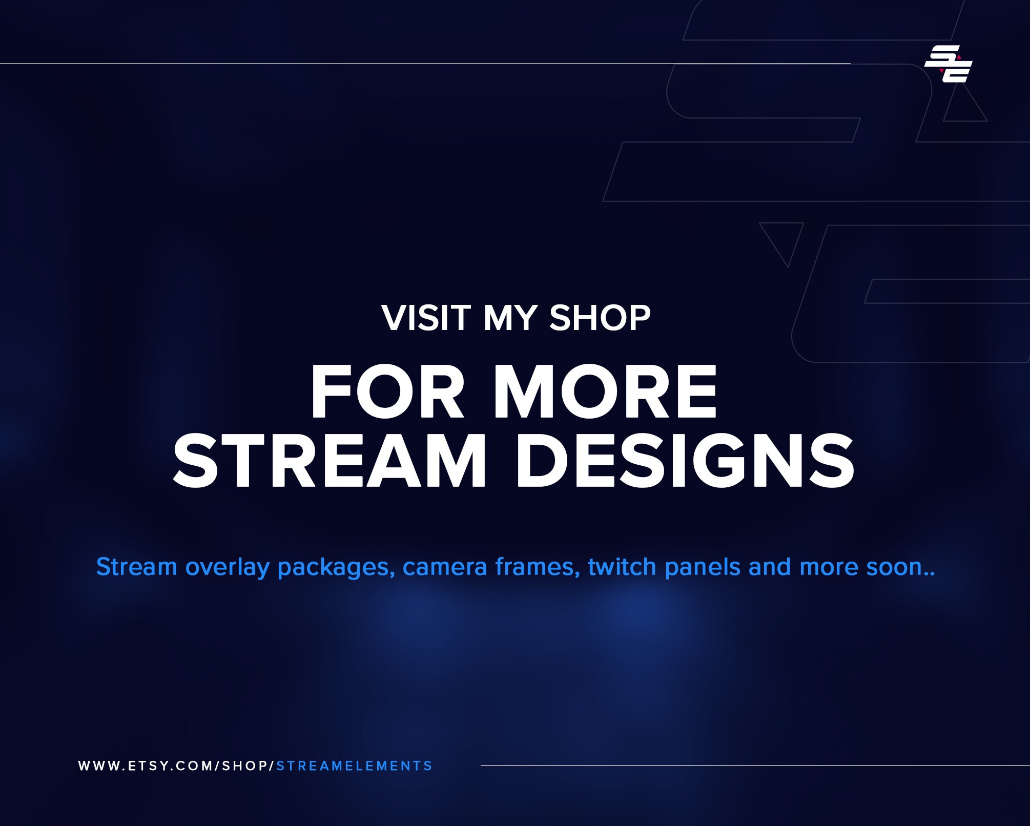 Twitch Panels Pack, 40 HQ Profile Panels, Blue Color, for Twitch ...
