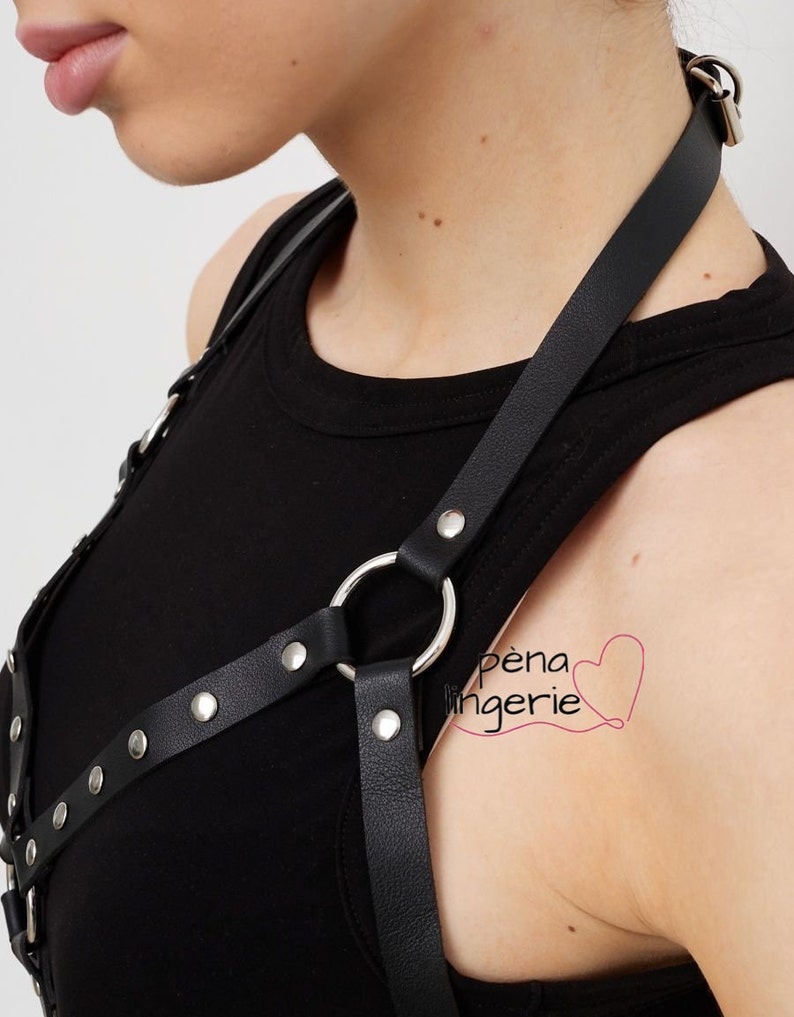 Chest Chain Harness, Harness Belt for Woman & Chain, Lingerie Harness ...