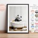Set of 2, His and Hers, Highland Cow Funny Bathroom Prints, Cow on the ...