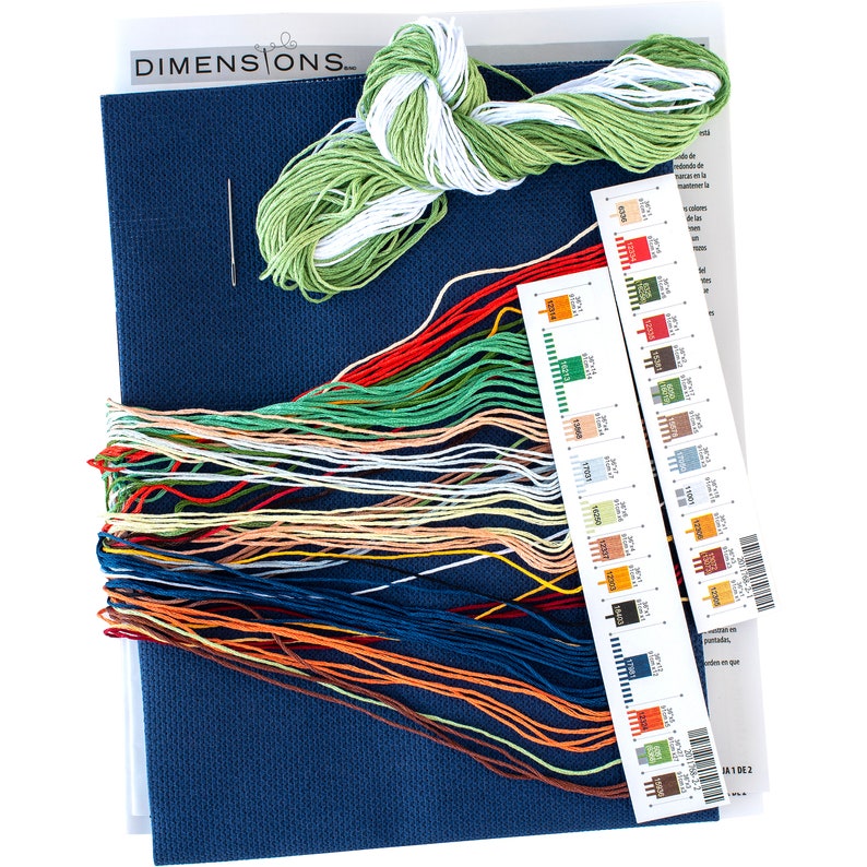 Dimensions Counted Cross Stitch Kit: Winter Pattern - Etsy
