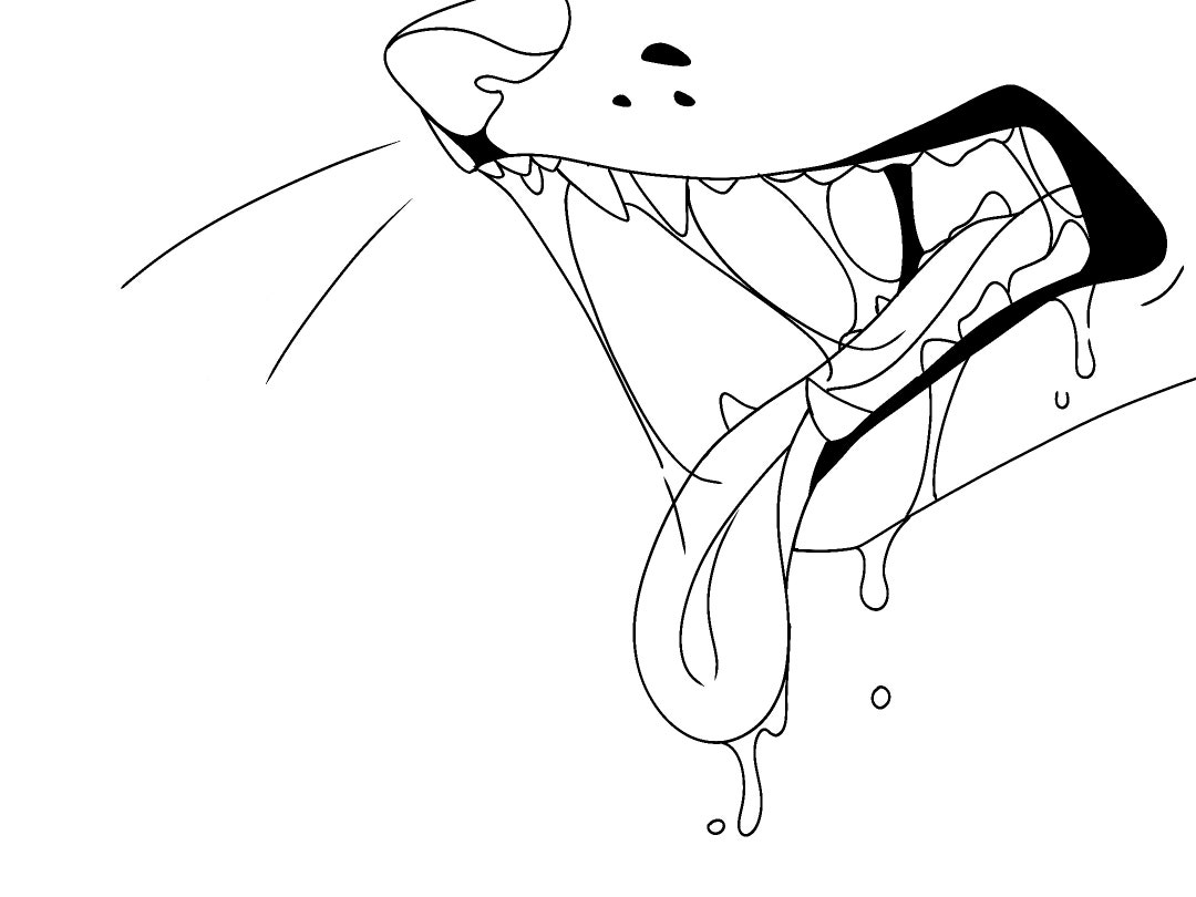 YCH Canine Maw Shot - Etsy
