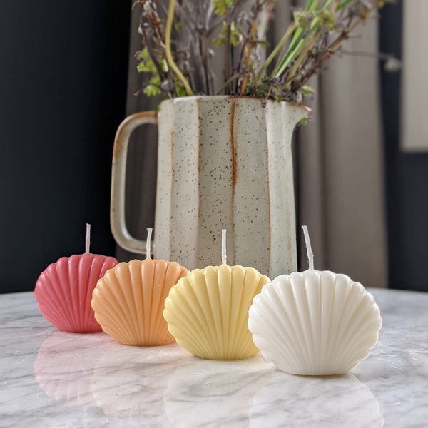 Seashell Candle - Etsy