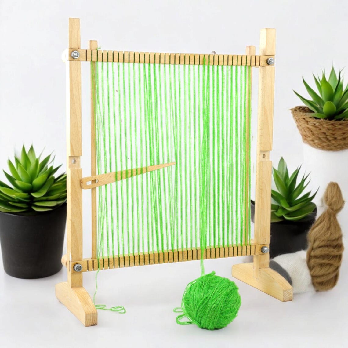Weaving Loom Kit, Also Known as Tapestry Weave Loom Lap Heddle Loom ...