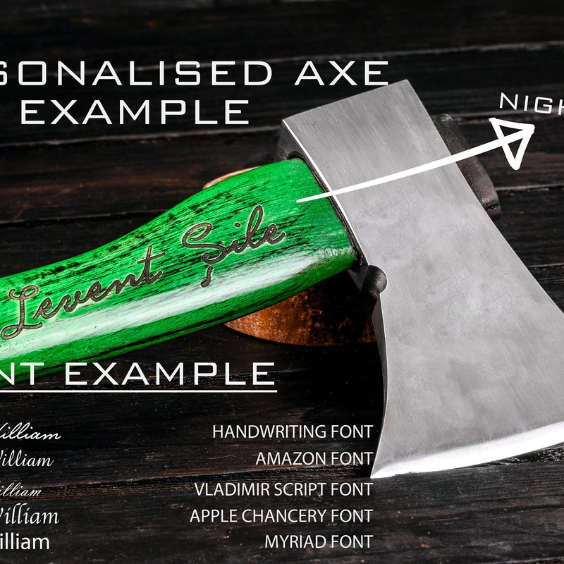 Personalized Axe - Etsy