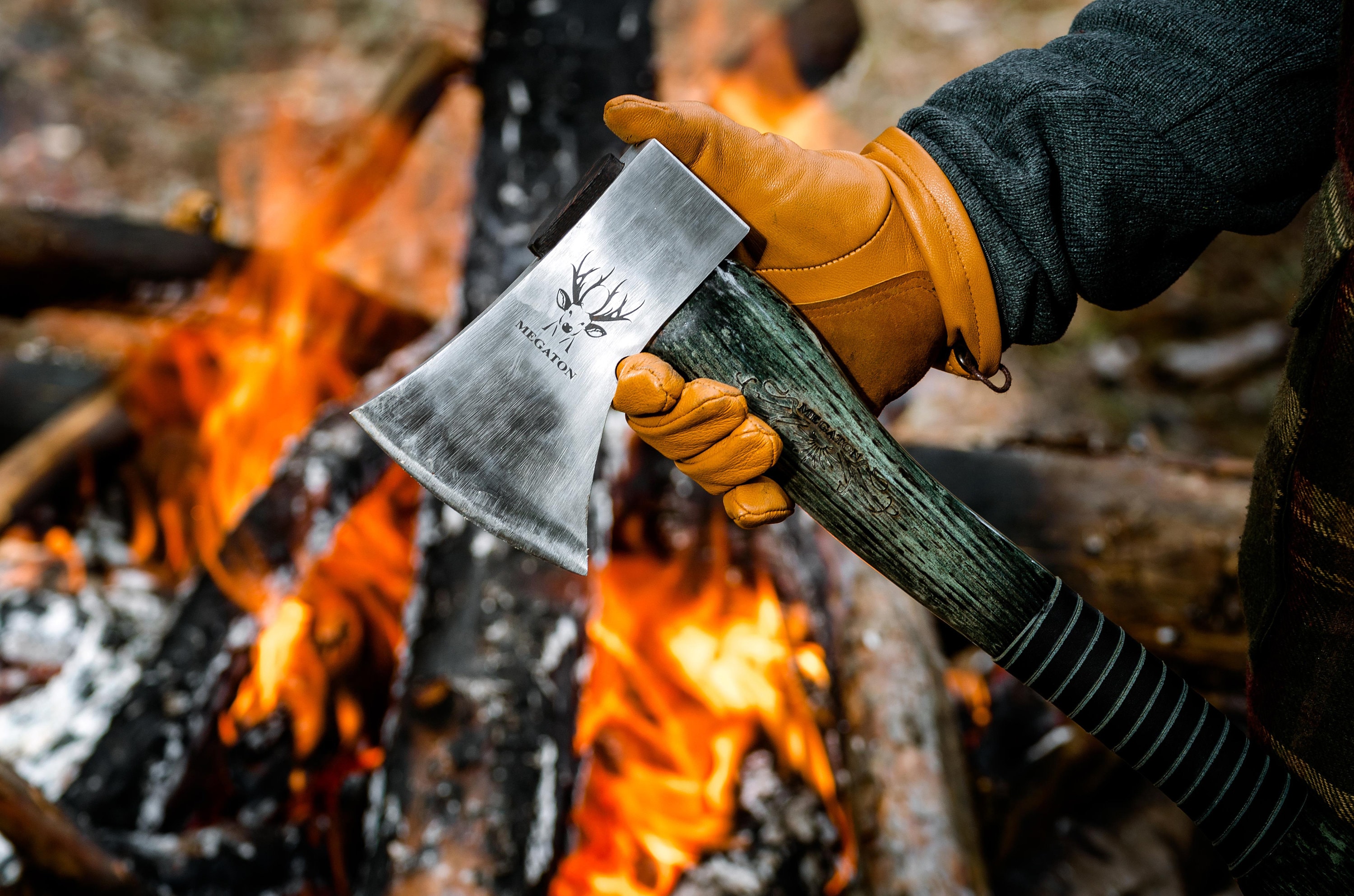 Finnish Bushcraft Axe,forged,bushcraft Camping Hatchet, Personalized ...