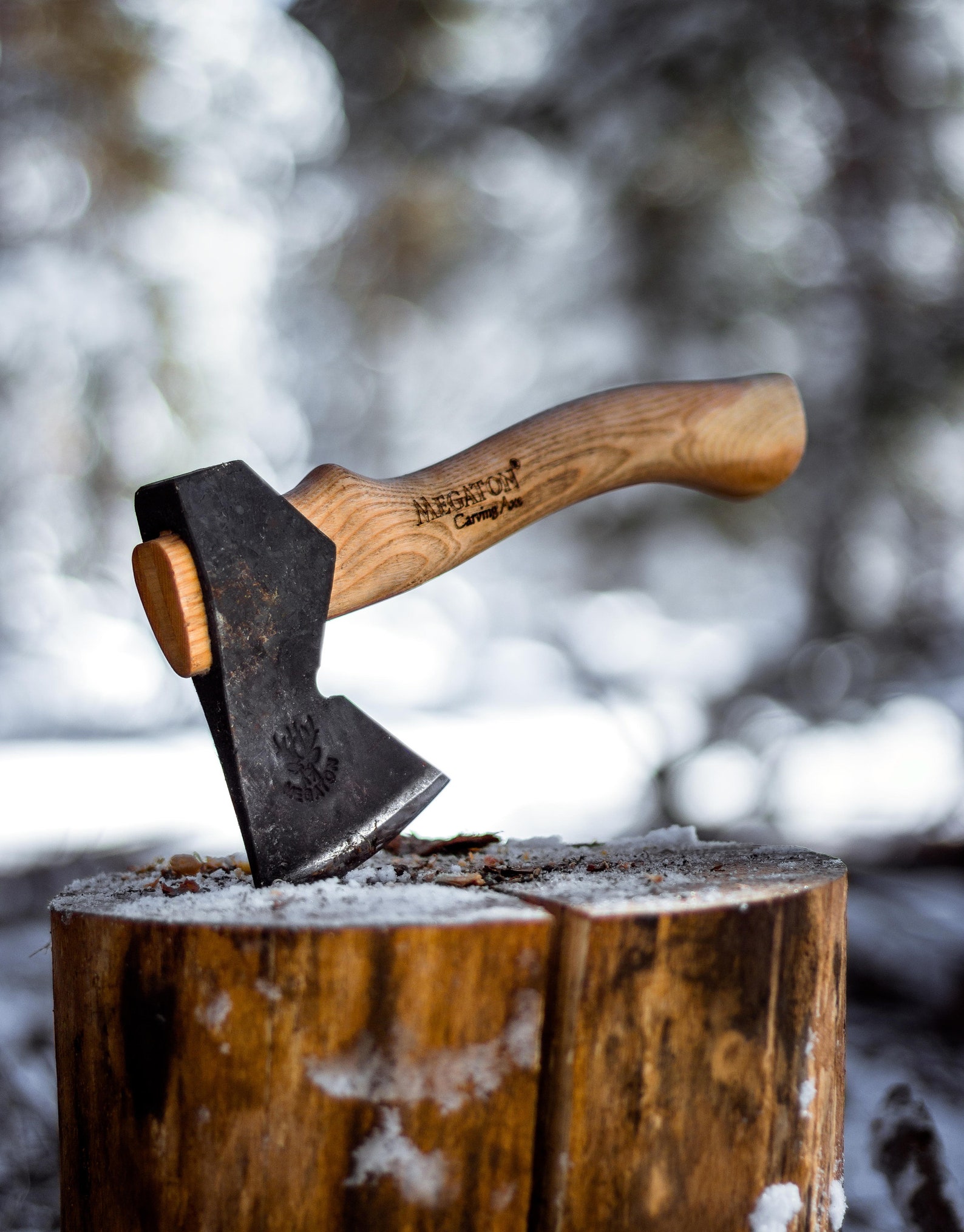 Megaton Mini Carving Axe,carpenters Axe, Mini Bushcraft Axe ,hiking ...