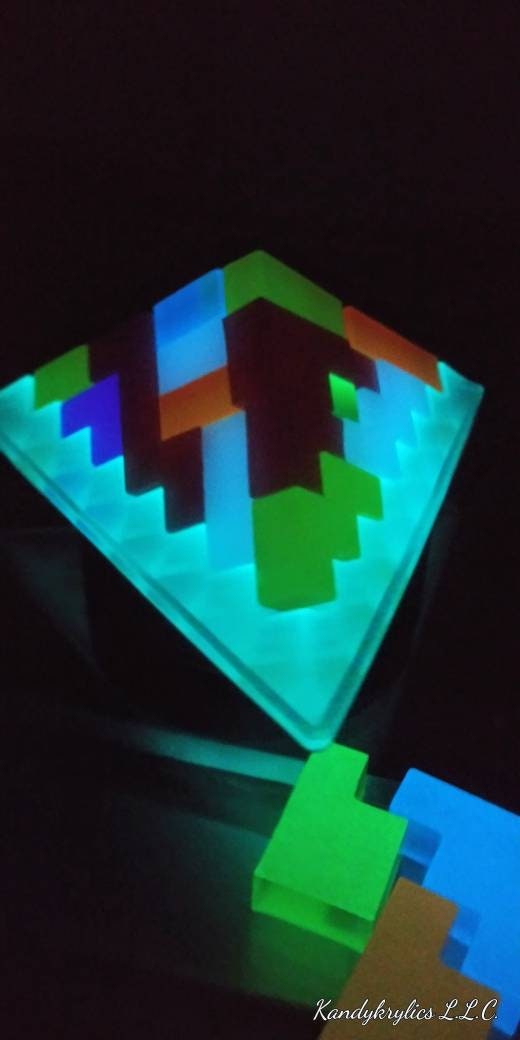 Custom Colored 3D Triangle Puzzle - Etsy