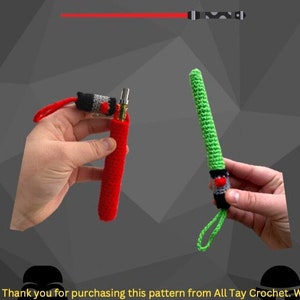 Light Sword Vape Pen Holder Crochet Pattern PDF / Amigurumi / Pen ...
