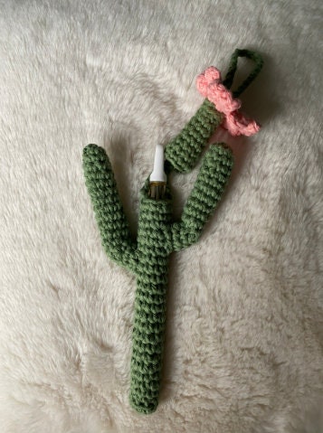 Cactus Vape Pen Holder/keychain Crochet Pattern / PDF / Digital ...