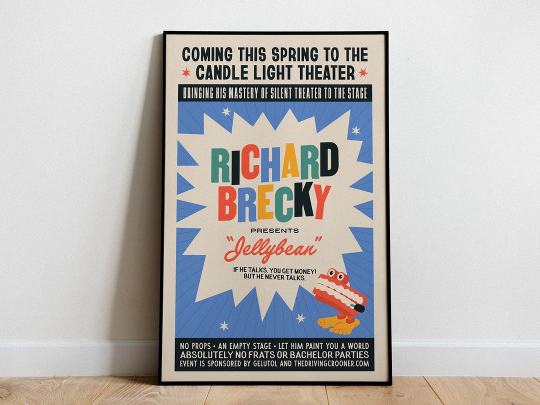 I Think You Should Leave Richard Brecky 11x17 Digital Download - Etsy