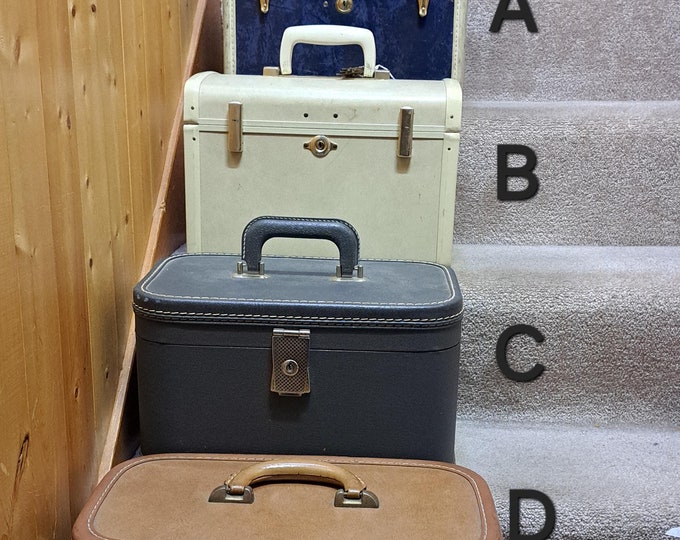 Vintage Train Cases 1950s 1960s 1970s Choose One. - Etsy