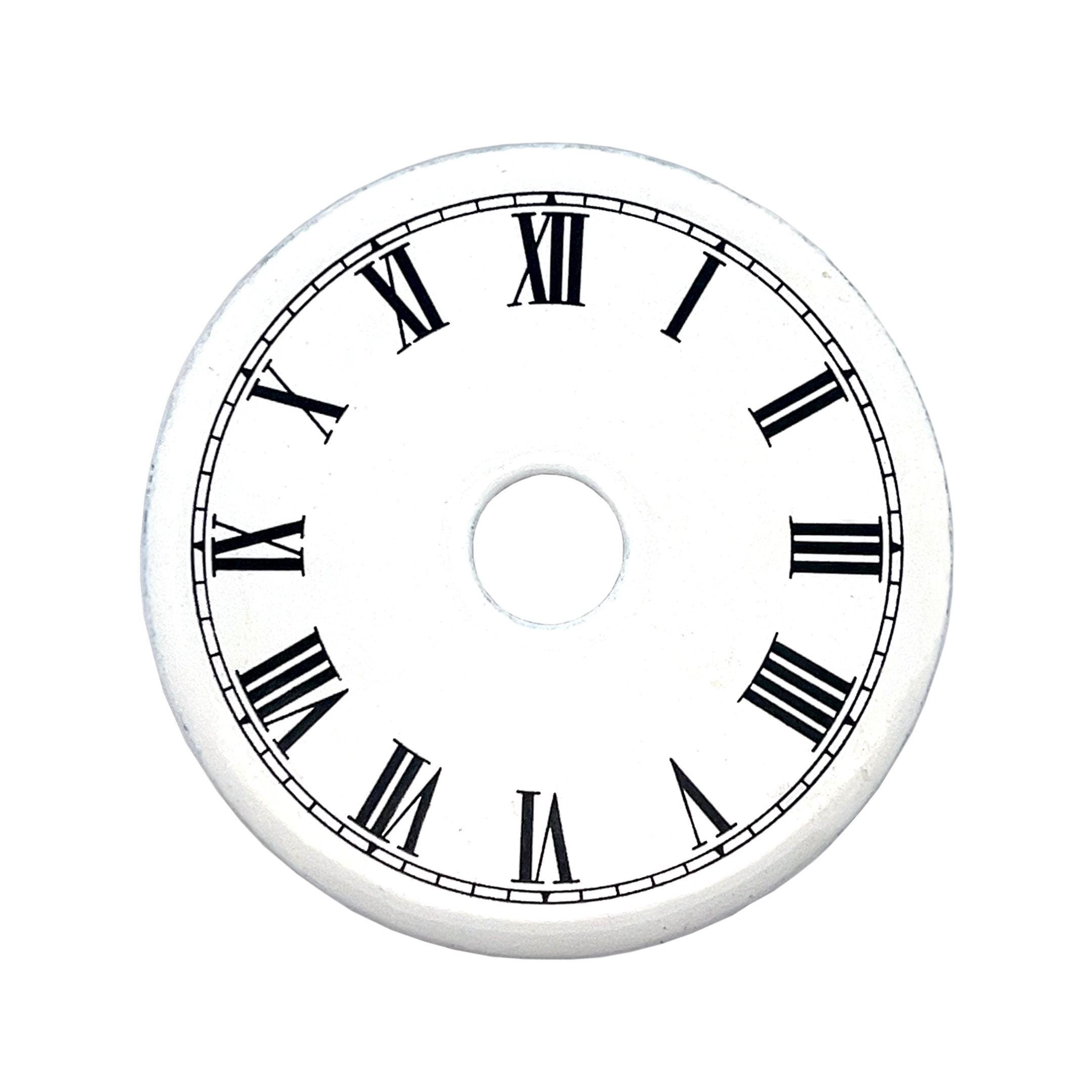 Porcelain Dials for Watches Roman Numerals | Ø 60mm | Ø 87mm | Ø 95mm ...