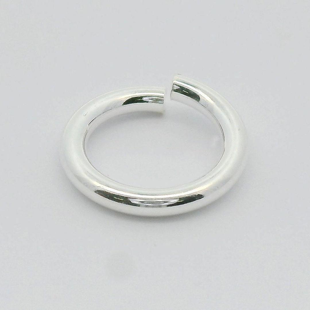 Binding Rings Bending Rings Split Rings Round Open Silver From 2-10 Mm ...