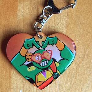 TMNT Heart Charms - Etsy