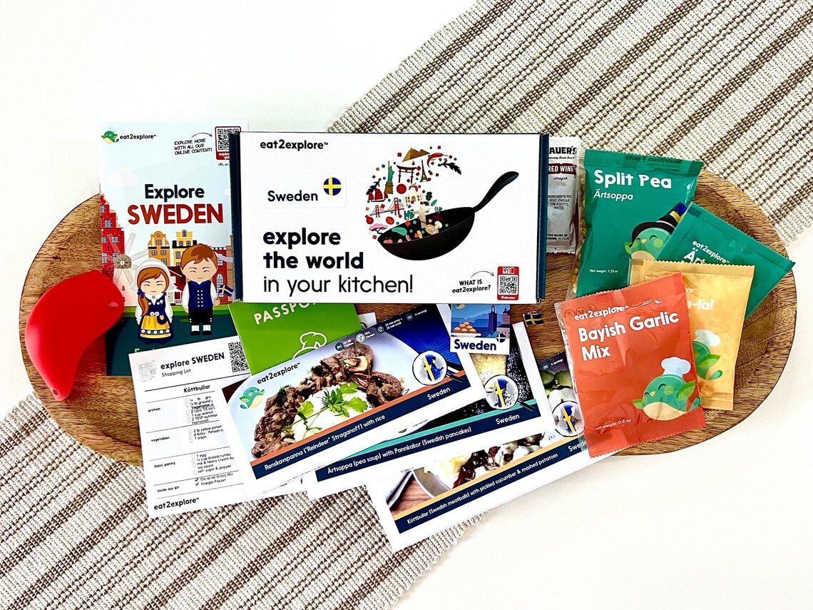 Explore EUROPE DIY Cooking Kit 5-boxes Bundle – Educational and Fun ...