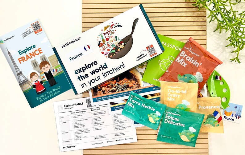 Explore EUROPE DIY Cooking Kit 5-boxes Bundle – Educational and Fun ...