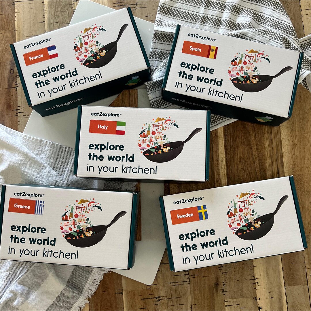 Explore EUROPE DIY Cooking Kit 5-boxes Bundle – Educational and Fun ...
