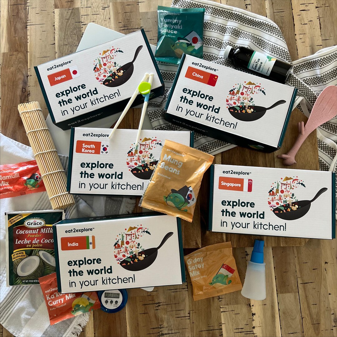 Explore ASIA DIY Cooking Kit 5-boxes Bundle – Educational and Fun ...