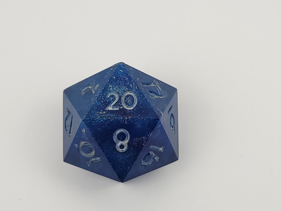 Handmade Dice, Jumbo D20, D20, Chonk Dice, Pen and Paper, Dnd Dice ...