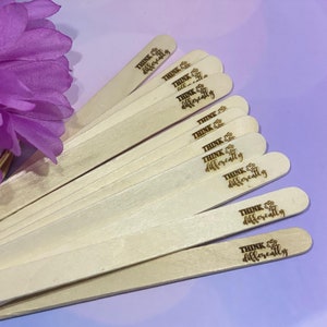 Personalized Popsicle Sticks, Engraved Personalized Wooden Popsicle ...