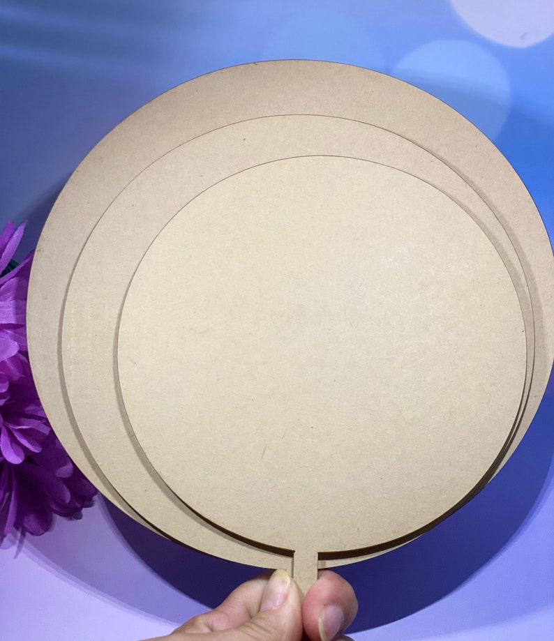 Acrylic Blank Cake Topper Circle Acrylic Cake Topper Blank - Etsy