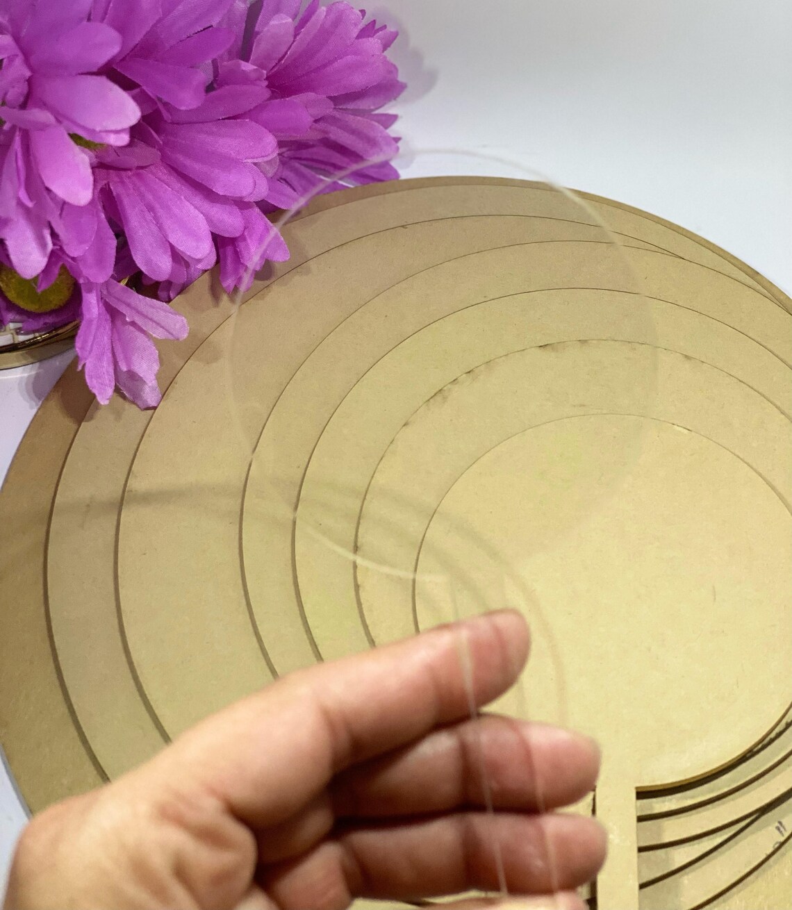 Acrylic Blank Cake Topper Circle Acrylic Cake Topper Blank - Etsy