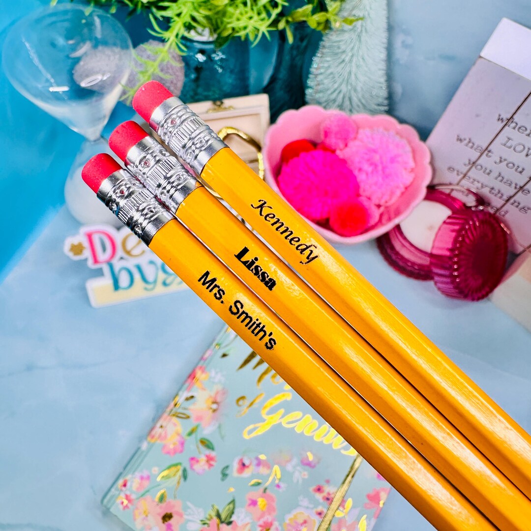 Personalized School Supplies, Custom Pencils, Personalized Pencils ...