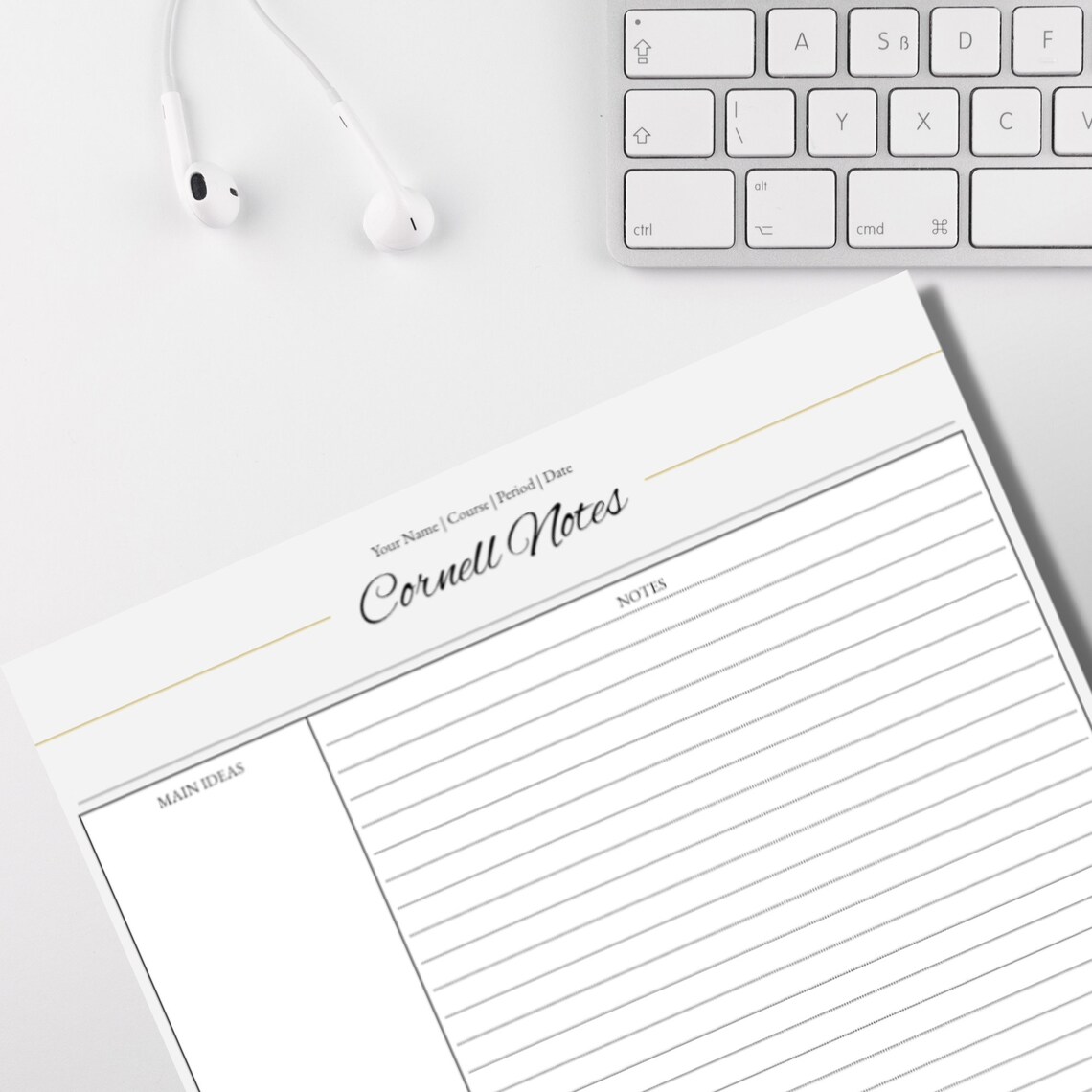 Cornell Notes Pastel Bundle | Aesthetic | Pastel Colors | Google Doc ...