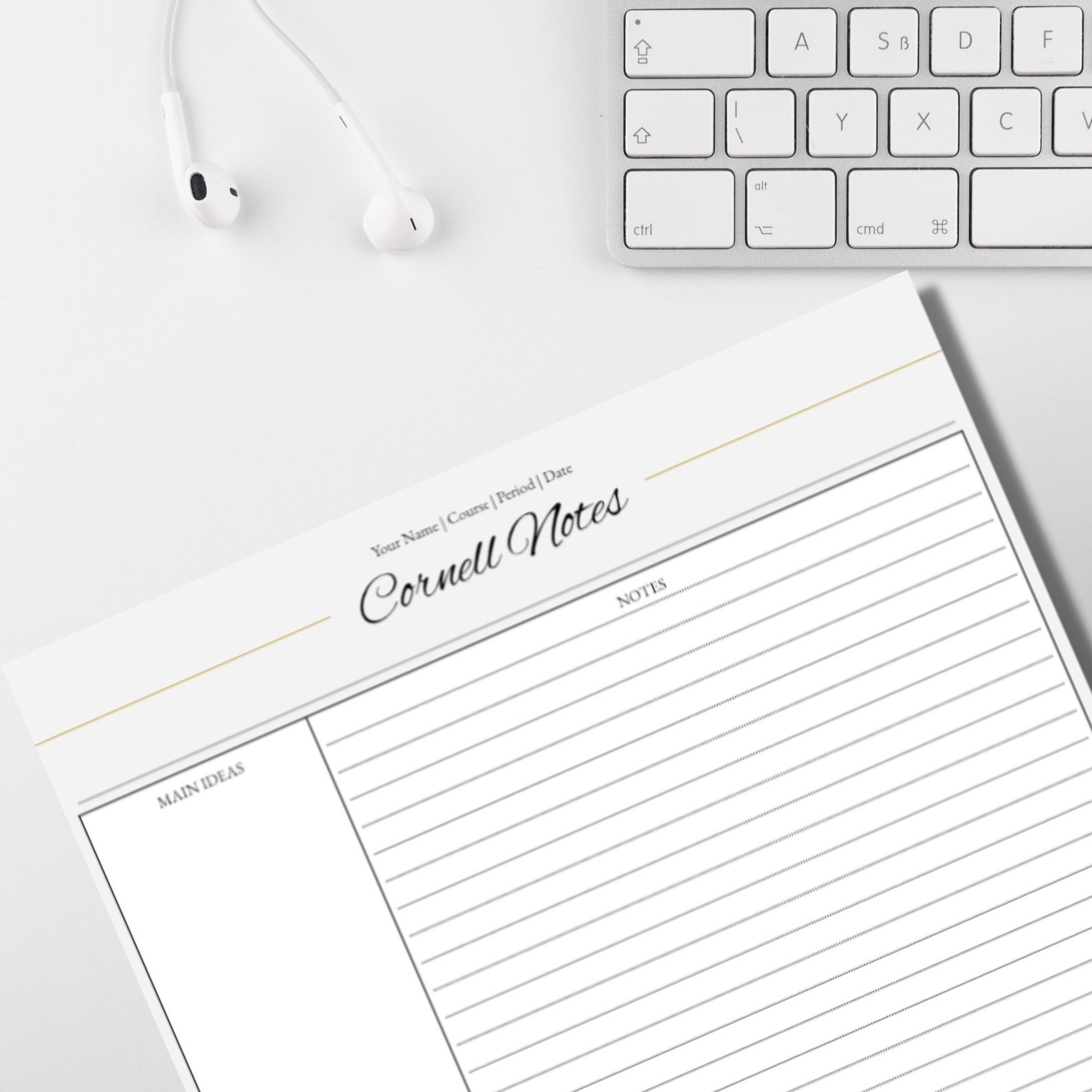 Cornell Notes Pastel Bundle | Aesthetic | Pastel Colors | Google Doc ...