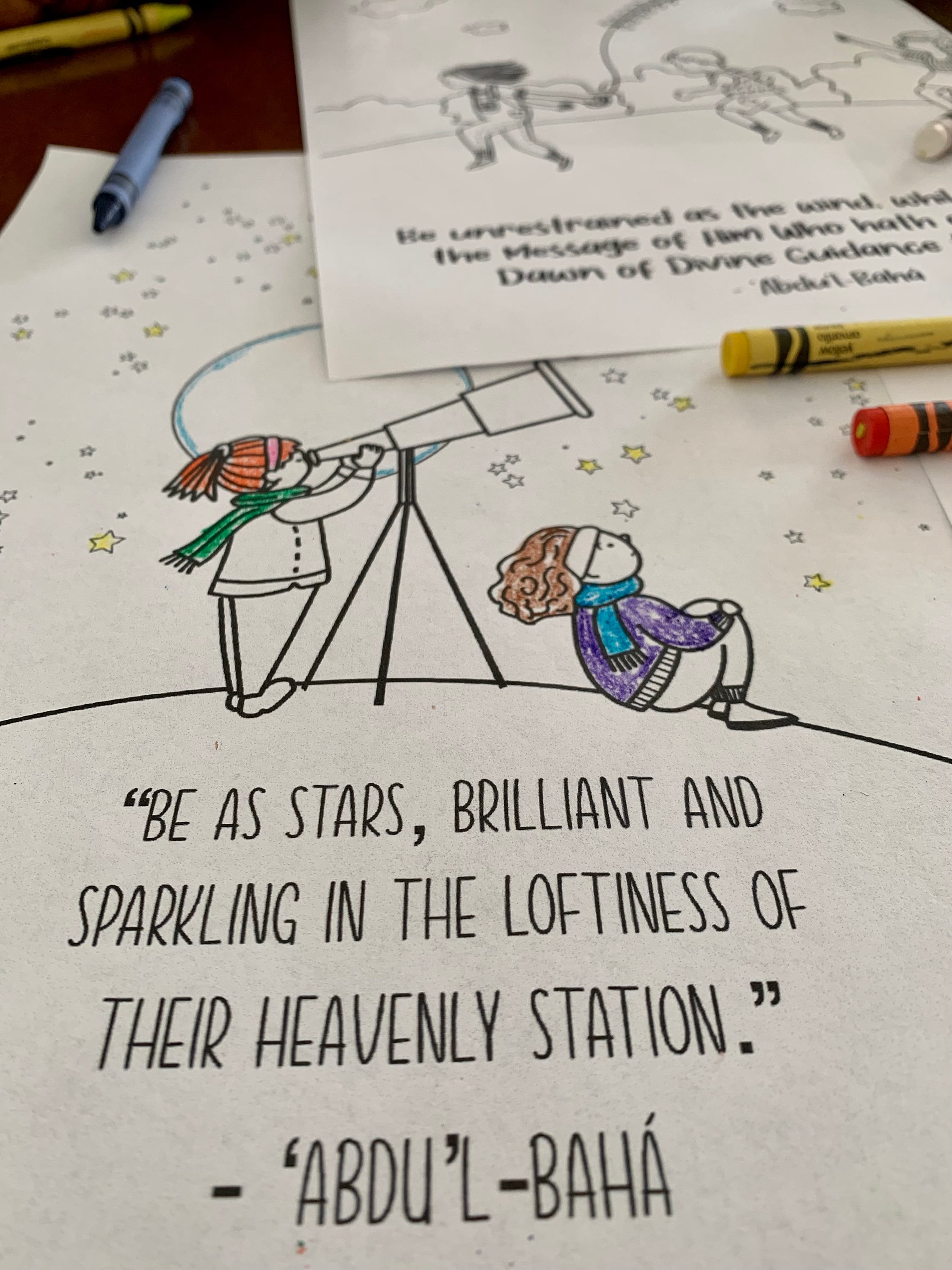 Baha'i Writings Coloring Page Bundle - Etsy