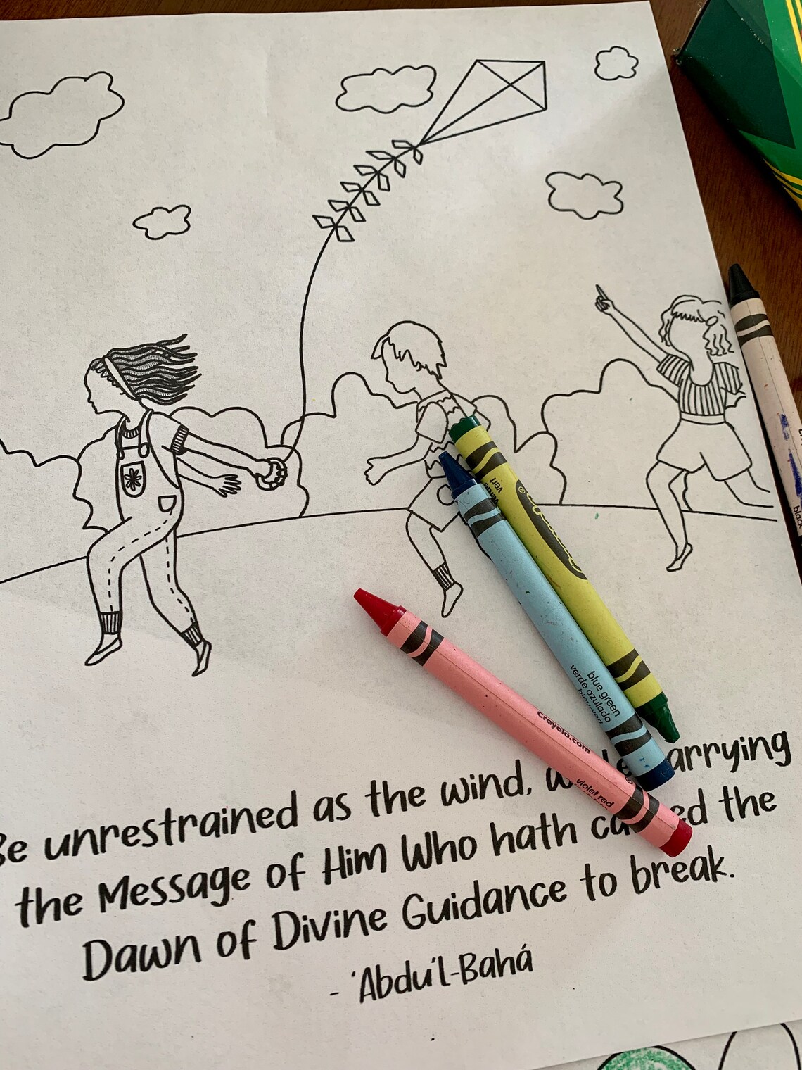 Baha'i Writings Coloring Page Bundle - Etsy