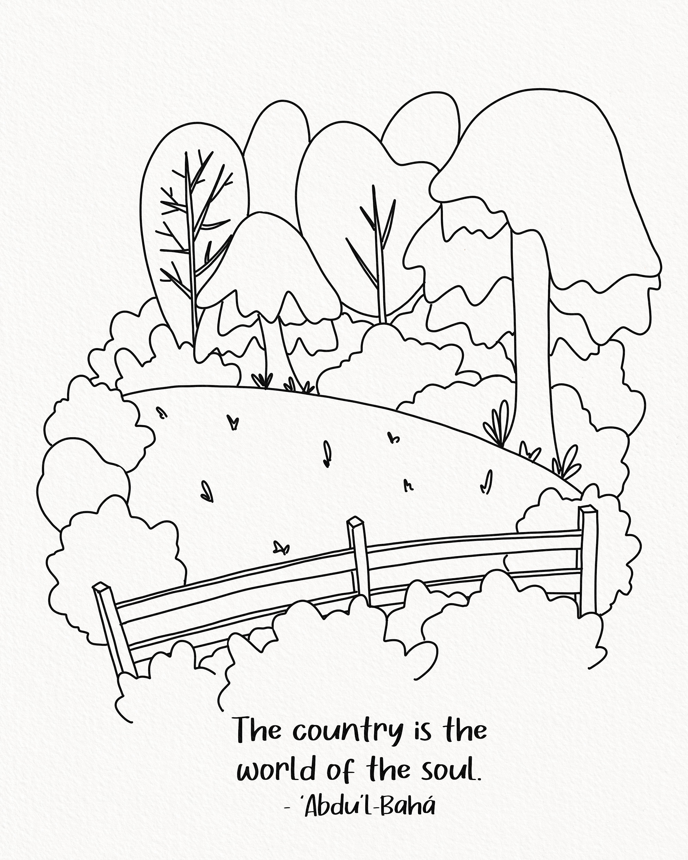 Baha'i Writings Coloring Page Bundle - Etsy