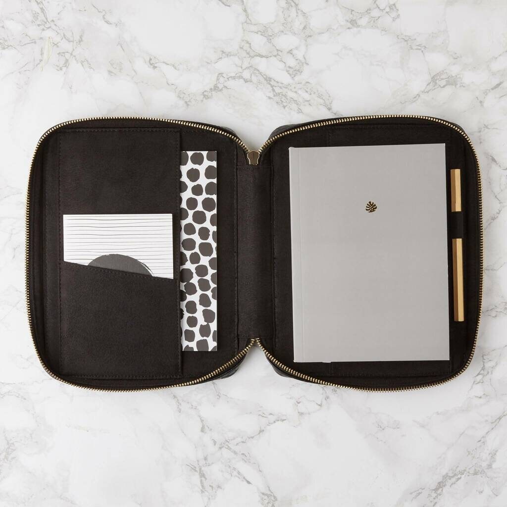 Journal Case With Zip. Planner Cover. Porte - Etsy