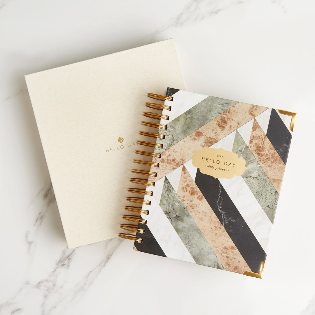2024 Personalised Diary. Daily Planner. SOHO Original Layout - Etsy