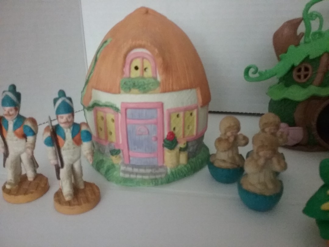 Wizard of Oz Munchkin Land Vintage Display Set Figurines Play Set. - Etsy