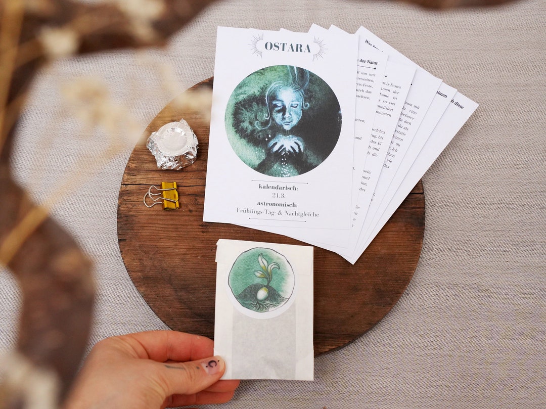 OSTARA Celtic Cycle of the Year, Rituals and Incense Set - Etsy