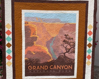Grand Canyon Quilt - Etsy