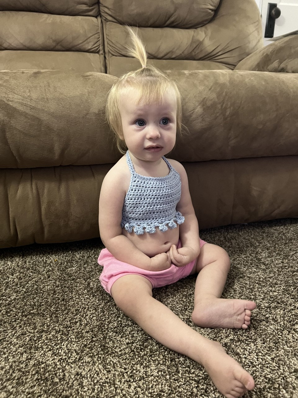 Crochet Toddler Crop Top Crochet Child Crop Top Made to Order Homemade ...