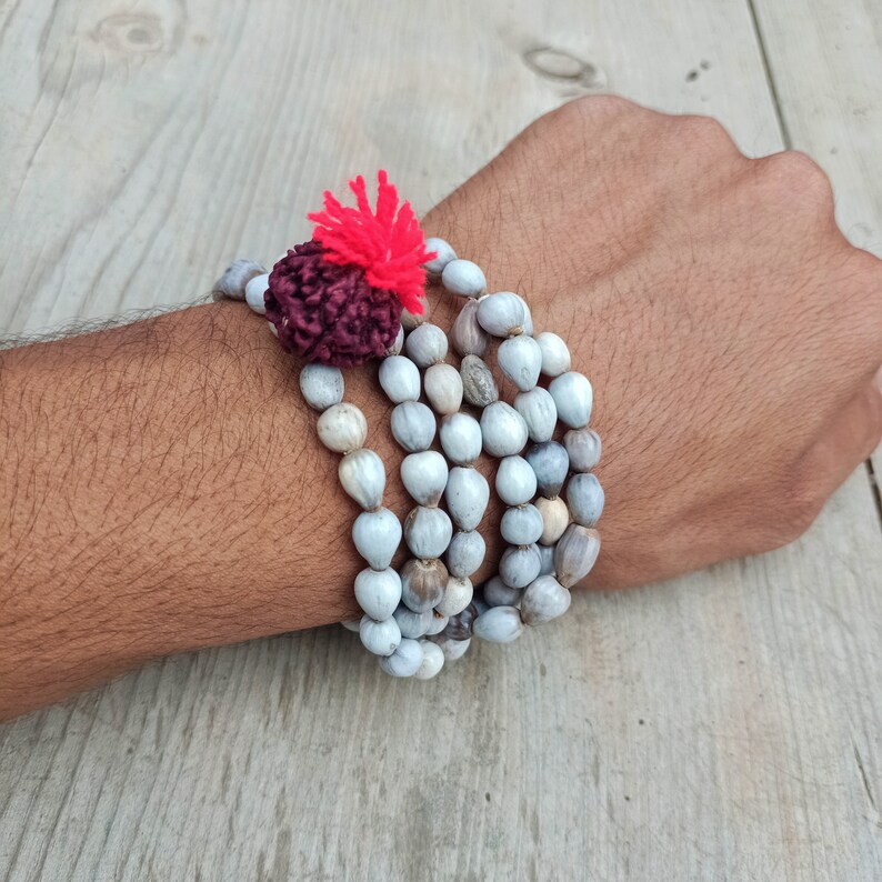 Buy Vaijayanti Mala Beads Necklace, Vaijanti Seeds Beads 108 India ...