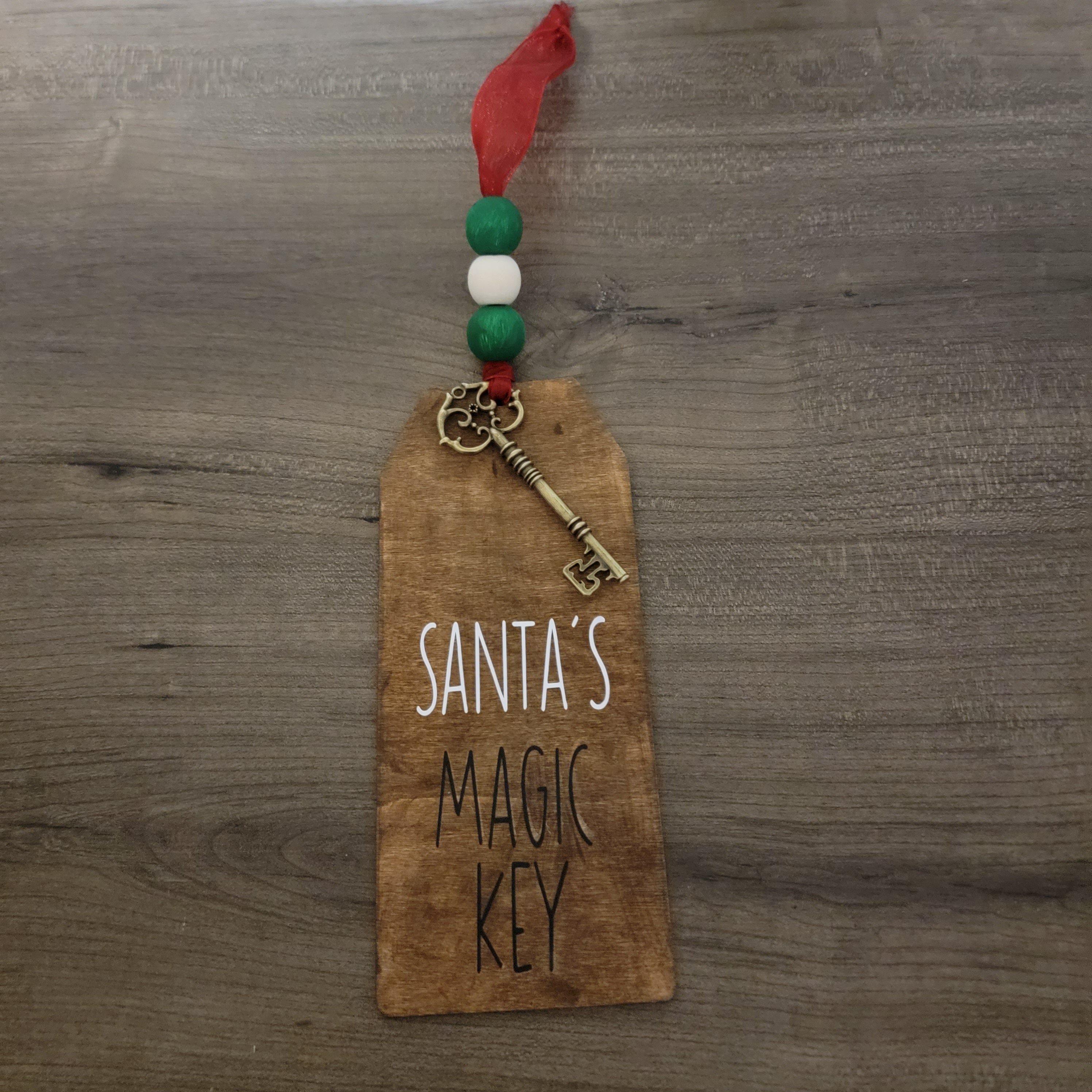 Santa's Magic Key Door Hanger - Etsy
