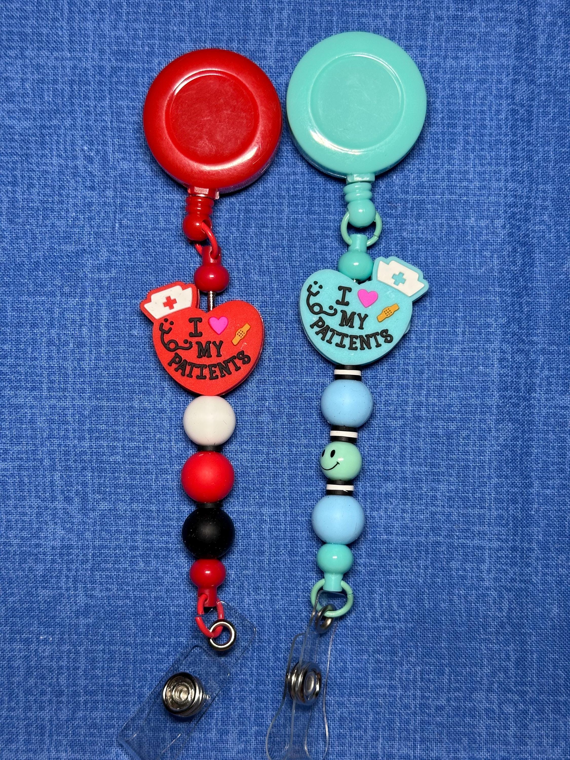 Medical Field Beaded Badge Reels - Etsy