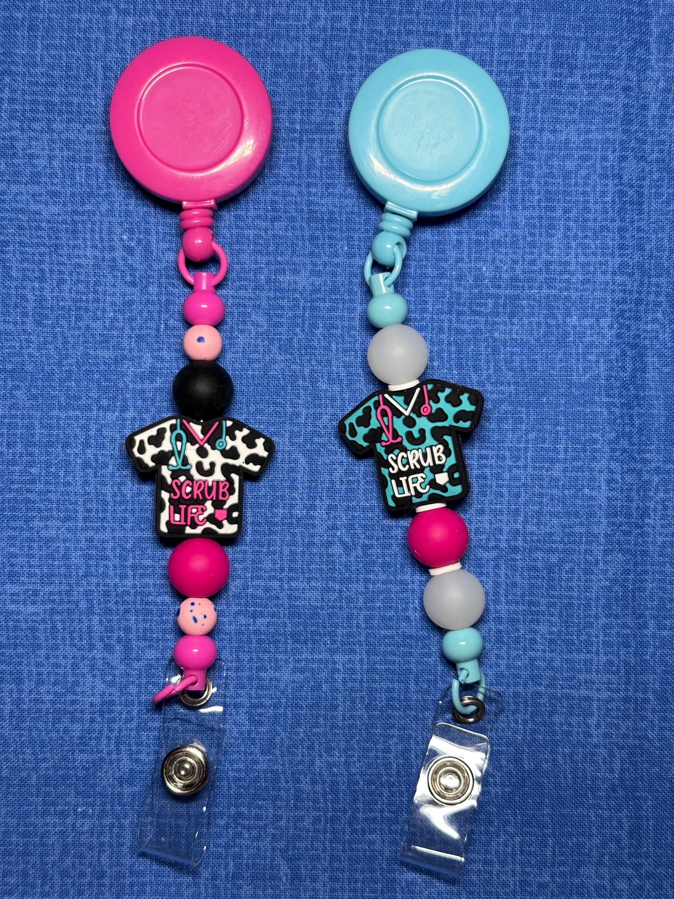 Medical Field Beaded Badge Reels - Etsy