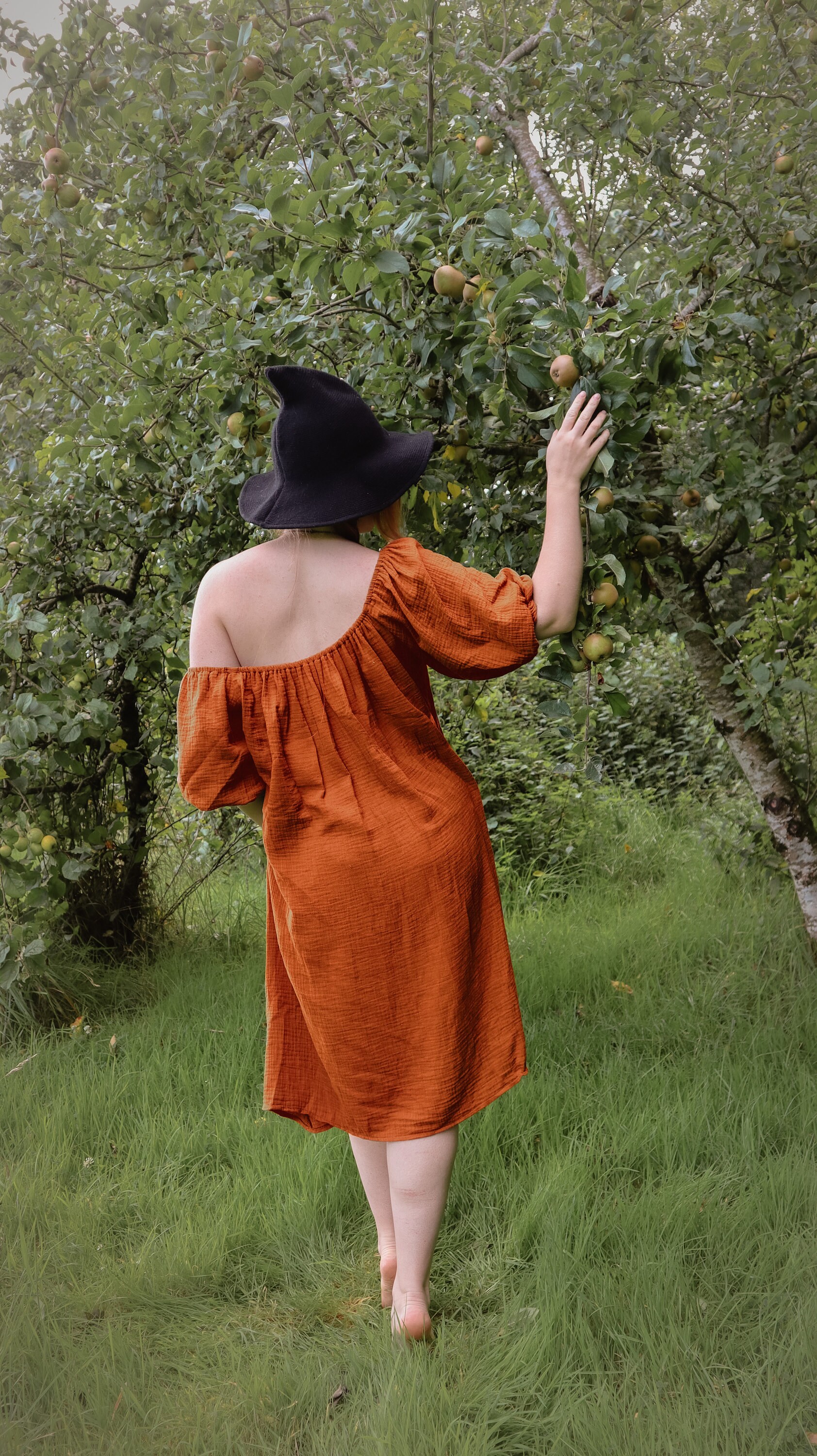 Comfortable Shift Dress for Layering Cotton Muslin Cream Black Green ...