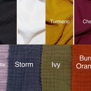 Comfortable Shift Dress for Layering - Cotton Muslin - Cream Black ...