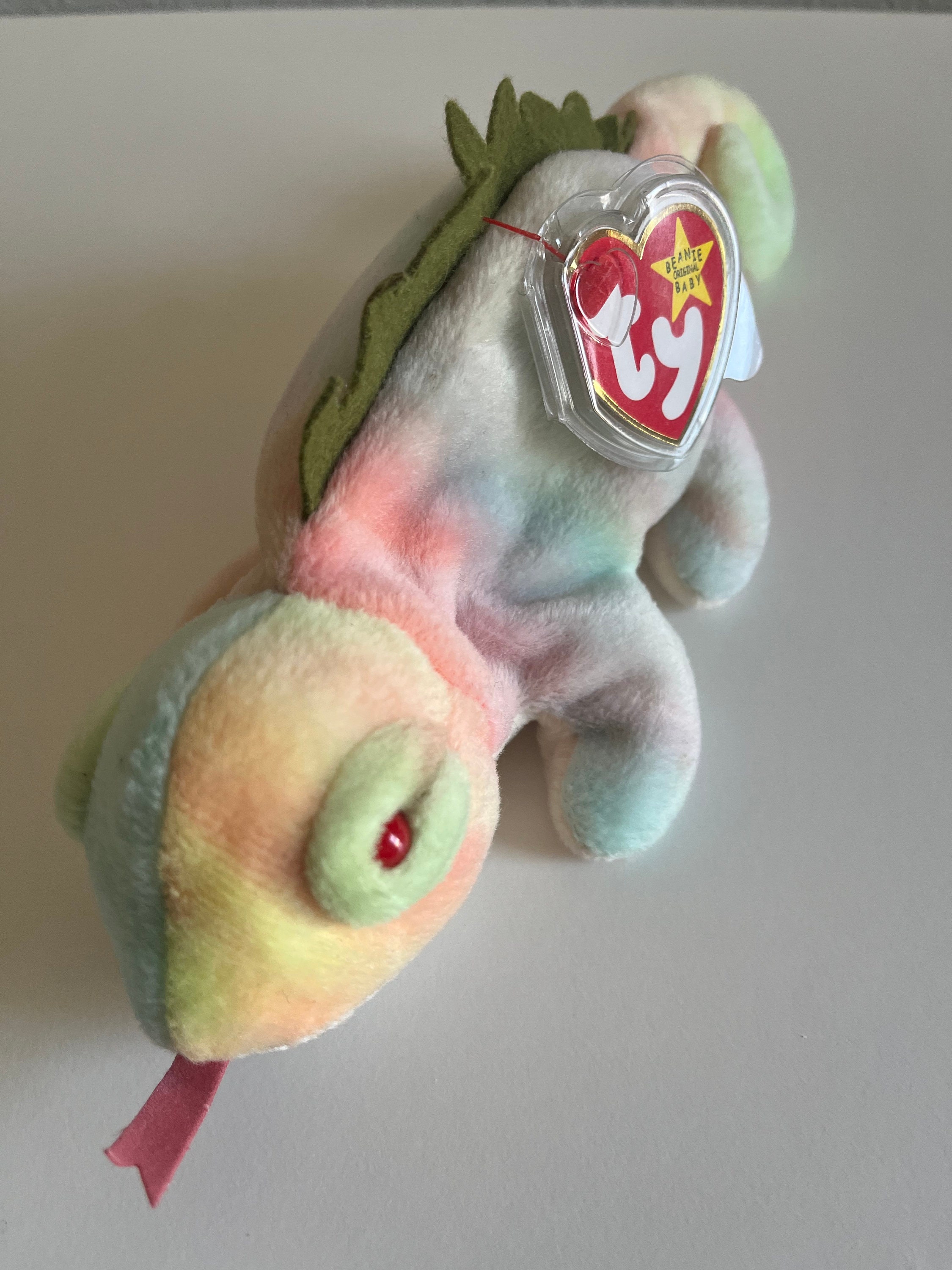 RARE Iggy the Iguana 1997 With Errors Tie Dye Print and - Etsy