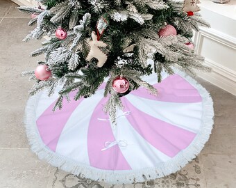 Pink Tree Skirt | Etsy