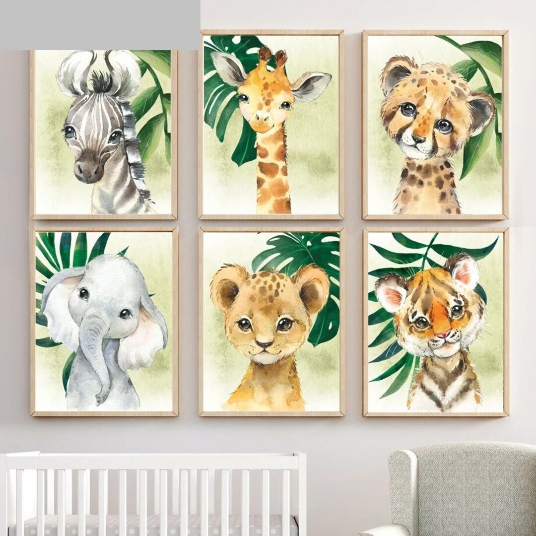 Cute Animals Poster 3d Printed Poster Custom Size Gift Silk Post Home ...