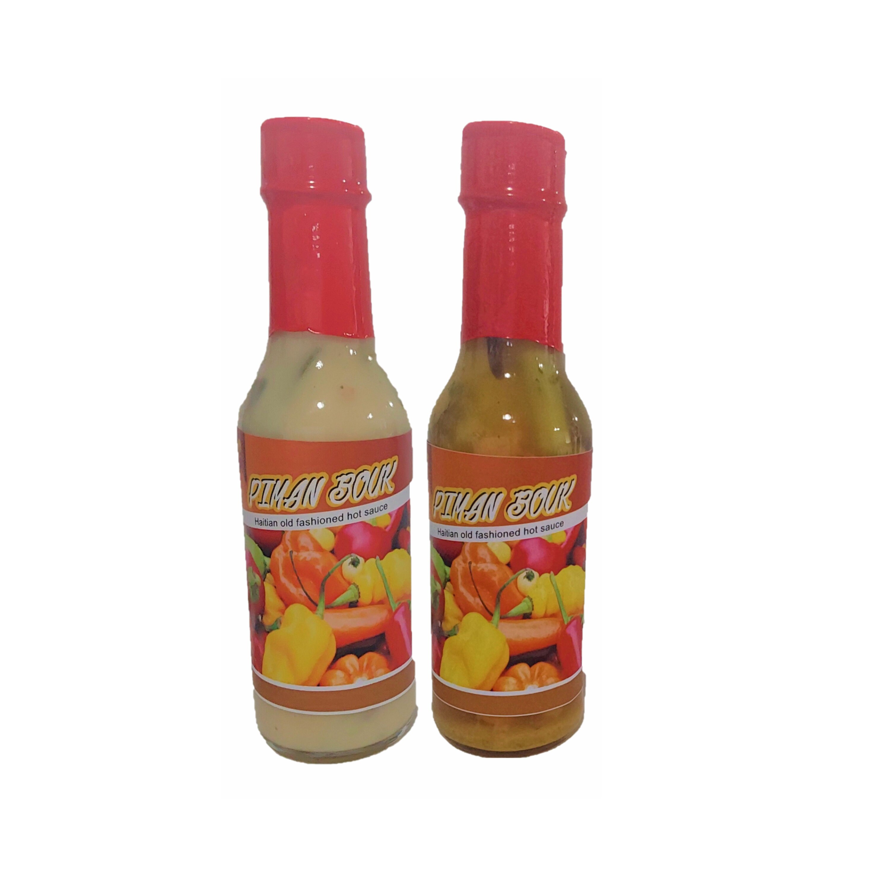 Piman Bouk Haitian Old-fashoned Hot Sauce Regular & Coconut - Etsy