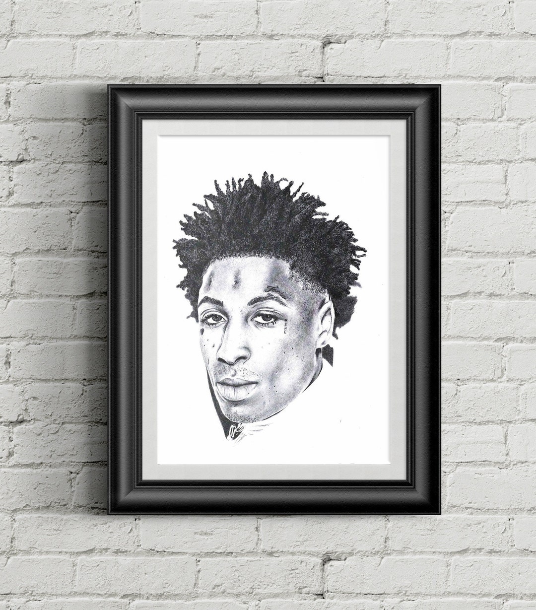 A4 Print of My Original Youngboy Pencil Drawing. Art by Mel Wall Art ...